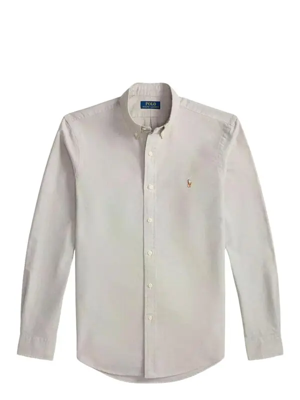 Polo Ralph Lauren Embroidered-logo Shirt - Neutrals