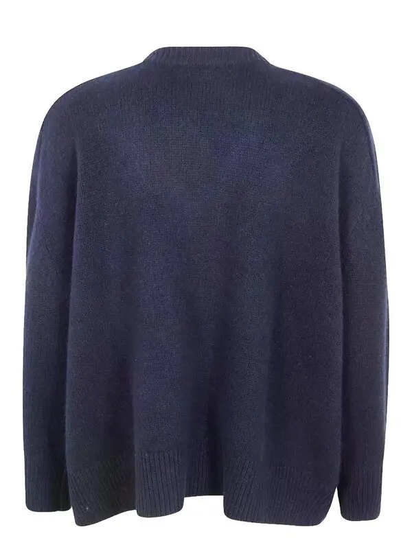 KUJTEN Divee V-neck Cashmere Sweater - Black