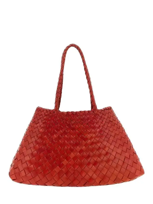 Dragon Diffusion Big Santa Croce Leather Shoulder Bag - Red