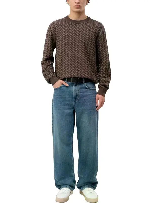 Hugo Crew-neck Sweater - Brown