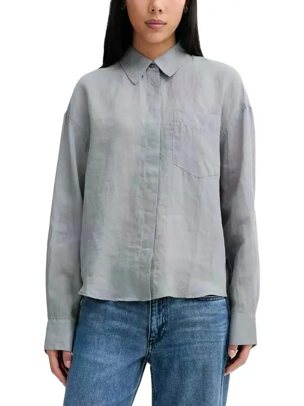 Marc O'polo Chest-pocket Shirt - Grey