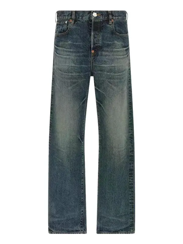 Kenzo Boke Flower Button Jeans - Blue