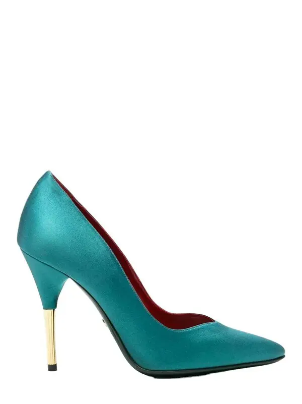 Valentino Garavani Pointed-toe Stiletto-heel Pumps - Blue