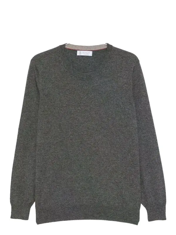 Brunello Cucinelli Fine-knit Sweater - Grey