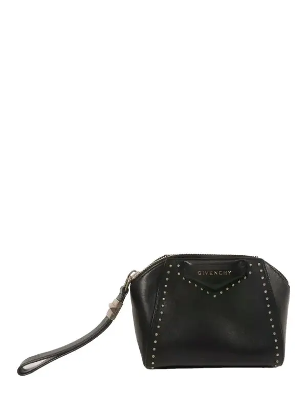 Givenchy Antigona Studded Clutch Bag - Black