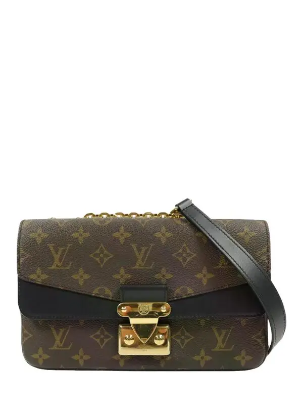 LOUIS VUITTON Marceau Monogram Canvas Shoulder Bag - Brown