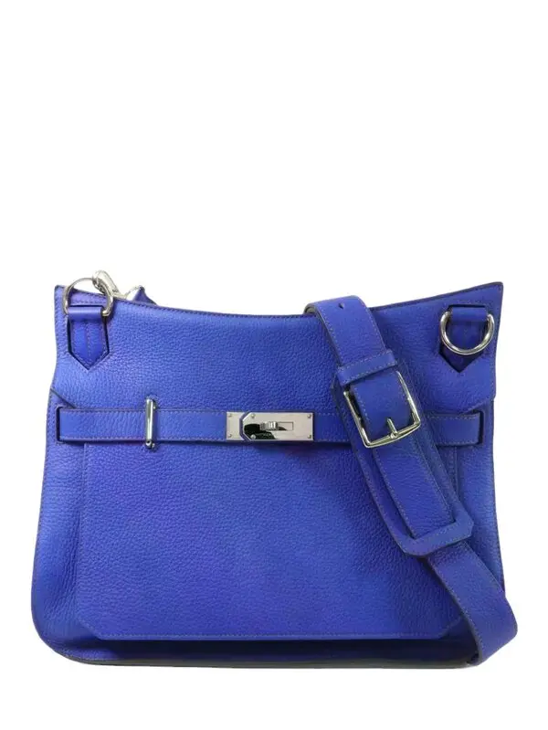 Hermès 2011 34 Jypsiere Shoulder Bag - Blue