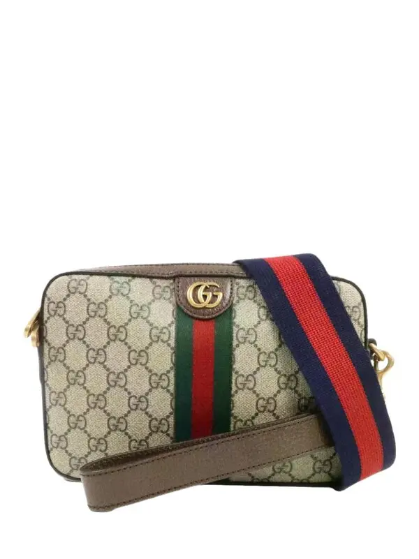 Gucci Ophidia Gg Shoulder Bag - Neutrals