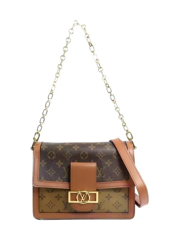 LOUIS VUITTON Mm Dauphine Tote Bag - Brown