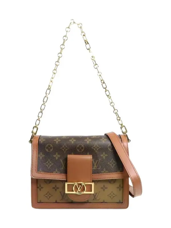 LOUIS VUITTON Mm Dauphine Tote Bag - Brown