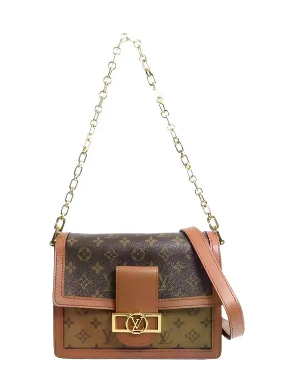 LOUIS VUITTON Mm Dauphine Tote Bag - Brown