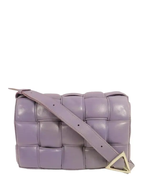 Bottega Veneta Small Cassette Shoulder Bag - Purple