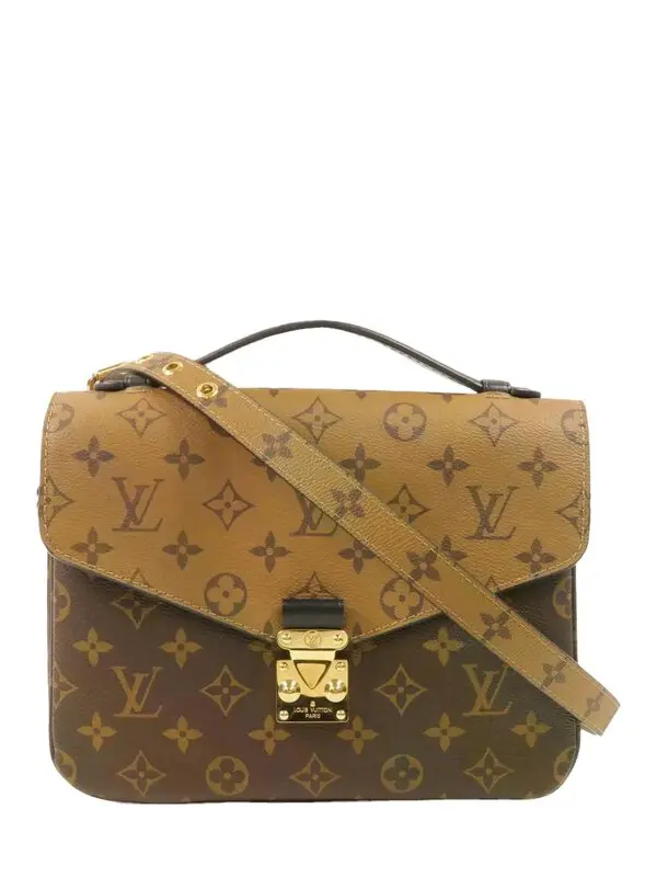 LOUIS VUITTON Métis Monogram Tote Bag - Brown