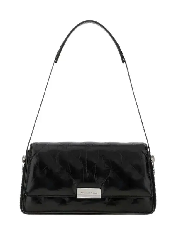 Alexander Wang Siren Medium Flap Bag - Black