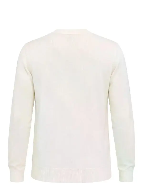 Dolce & Gabbana Logo-embroidered Sweater - Neutrals