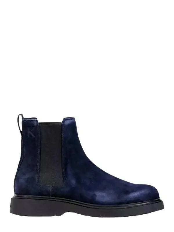 Calvin Klein Suede Chelsea Boots - Blue