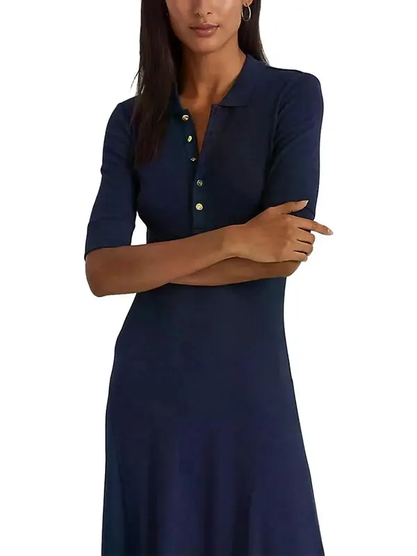 Ralph Lauren Buttoned Dress - Blue