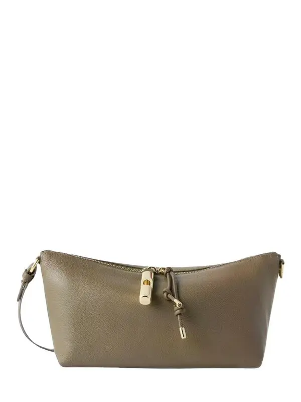 Furla Debby Leather Shoulder Bag - Brown