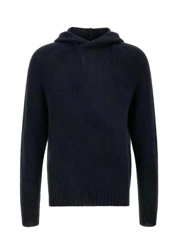 MA'RY'YA Raglan-sleeve Hoodie - Blue