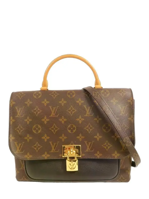 LOUIS VUITTON Marignan Monogram Tote Bag - Brown