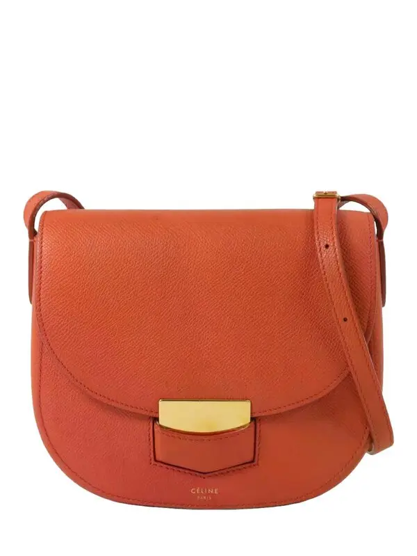 Celine Trotter Shoulder Bag - Red