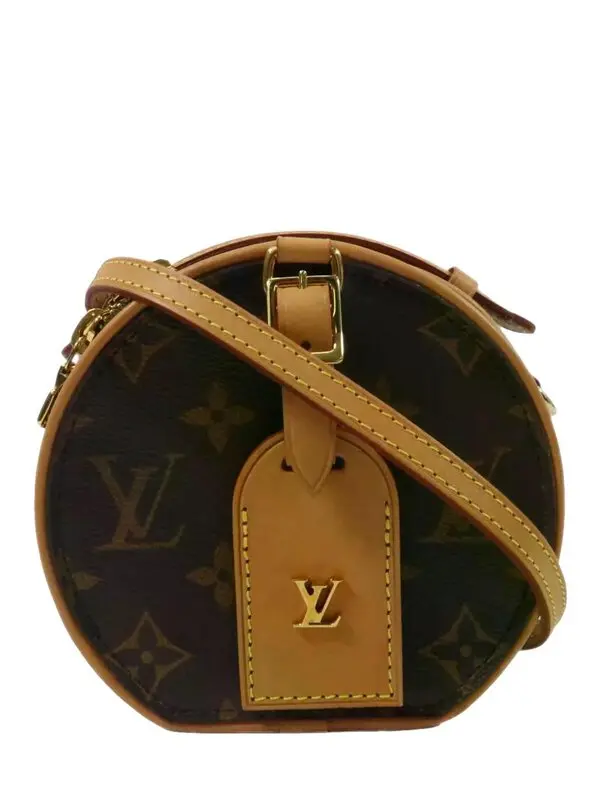 LOUIS VUITTON Boite Chapeau Monogram Cross Body Bag - Brown