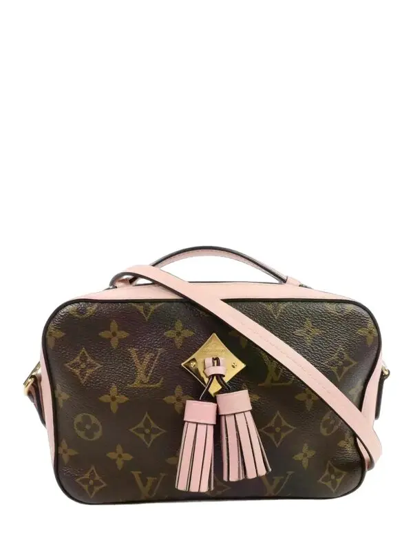 LOUIS VUITTON Saintonge Monogram Cross Body Bag - Brown