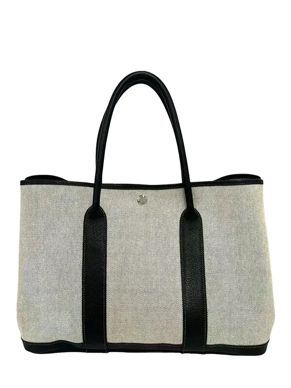 Hermès 2006 Toile And Negonda Garden Party 39 Tote Bag - Grey