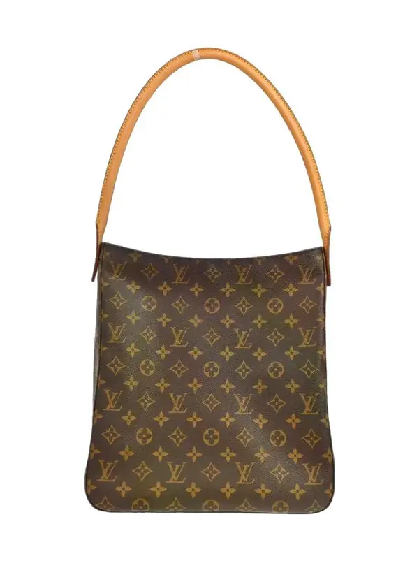 LOUIS VUITTON 2001 Looping Gm Shoulder Bag - Brown