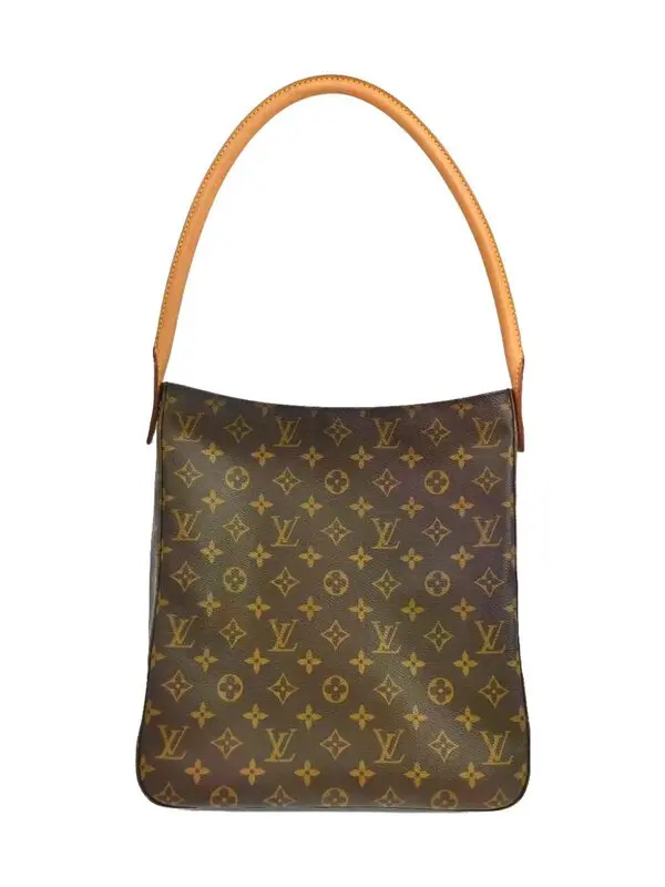 LOUIS VUITTON 2001 Looping Gm Shoulder Bag - Brown
