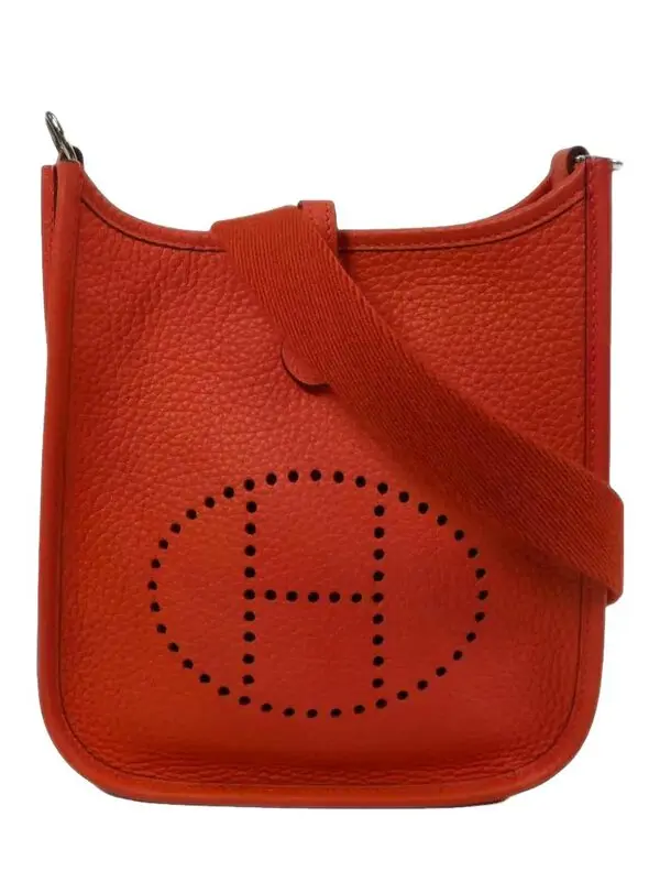 Hermès Evelyne Tpm Calf Leather Shoulder Bag - Red