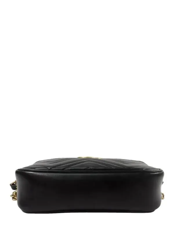 Gucci Gg Marmont Shoulder Bag - Black