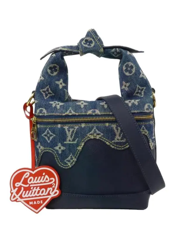 LOUIS VUITTON X Nigo Japanese Cruiser Monogram Tote Bag - Blue