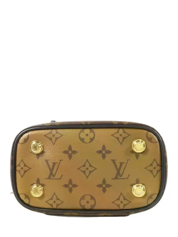 LOUIS VUITTON Vanity Pm Monogram Tote Bag - Brown
