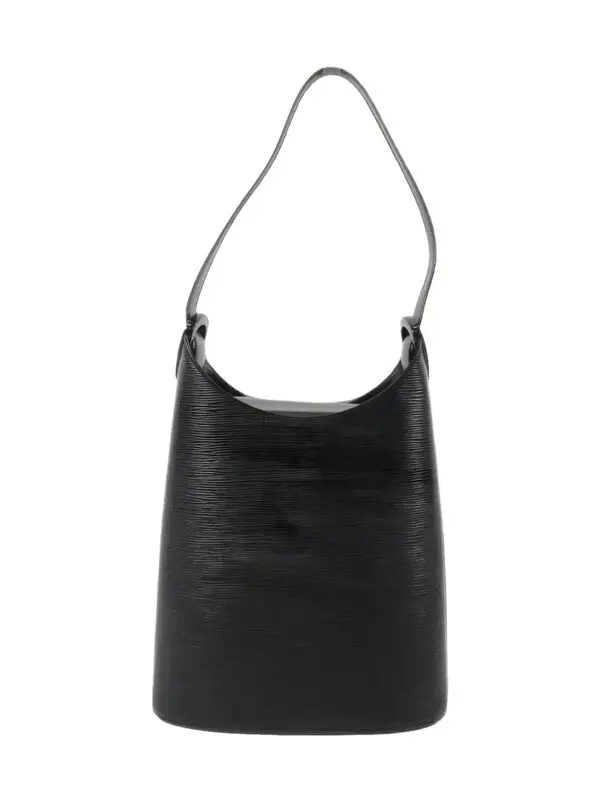 LOUIS VUITTON Verseau Epi Shoulder Bag - Black
