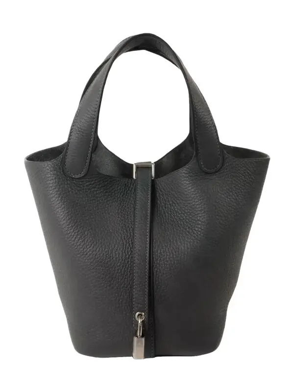 Hermès Picotin Pm Leather Tote Bag - Black