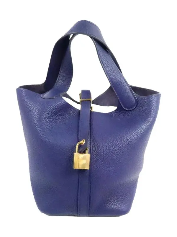 Hermès 2020's Picotin Pm Tote Bag - Blue