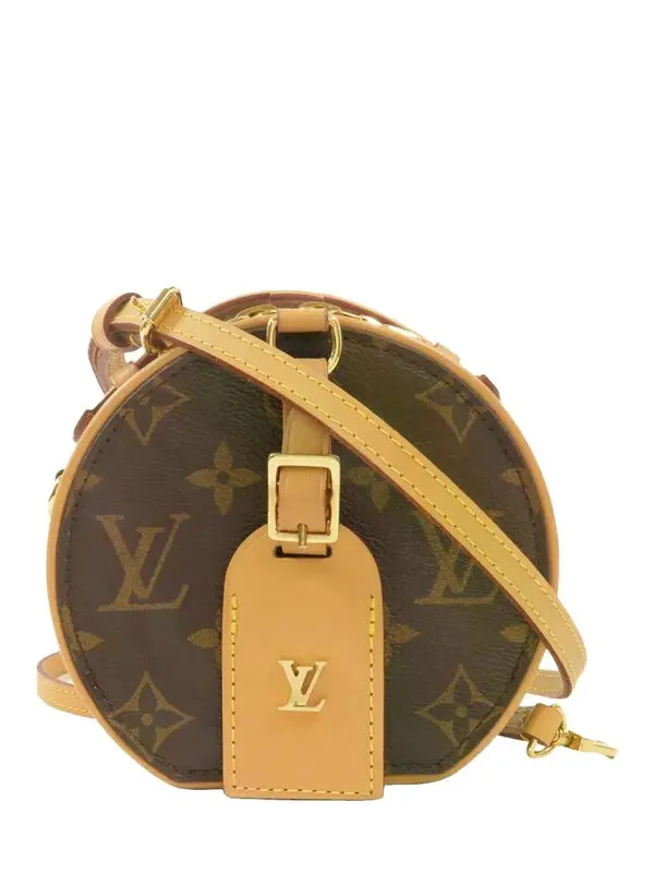 LOUIS VUITTON Mini Boîte Chapeau Monogram Messenger Bag - Brown