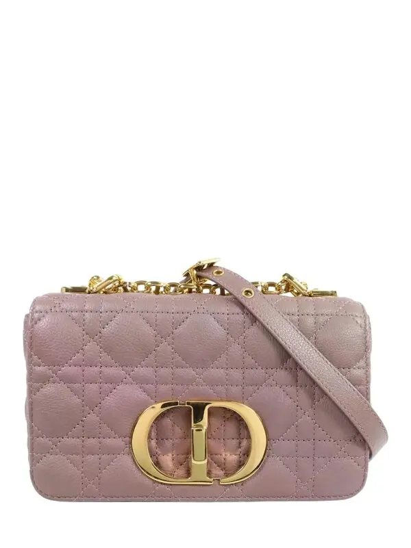 Dior Small Caro Shoulder Bag - Pink