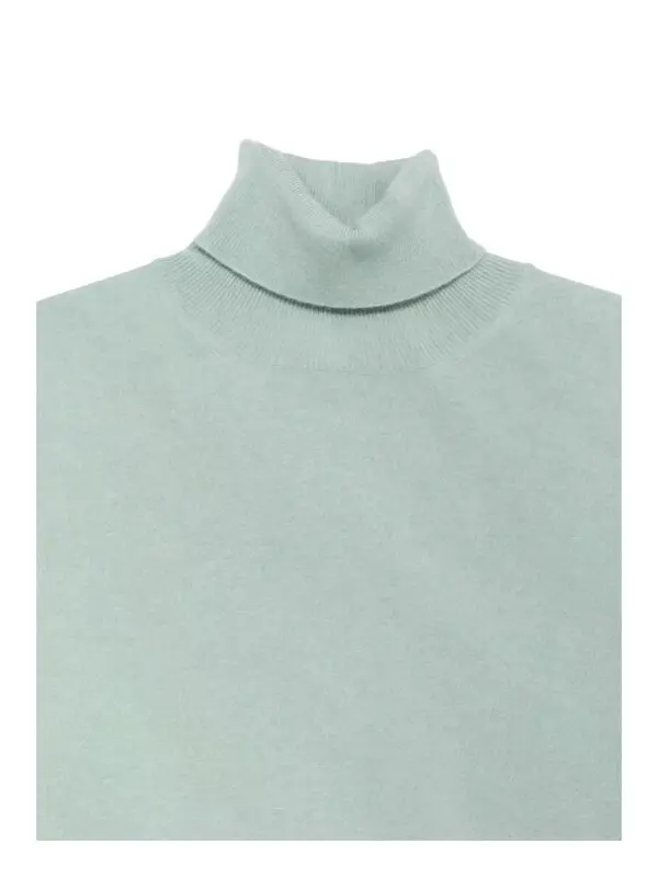 Malo Roll-neck Long-sleeve Sweater - Green