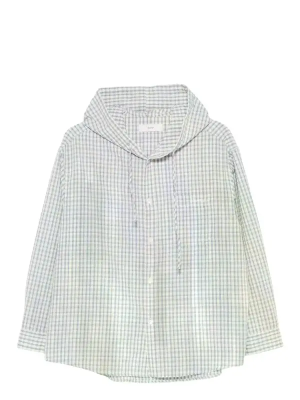 DUNST Checked Shirt - Neutrals