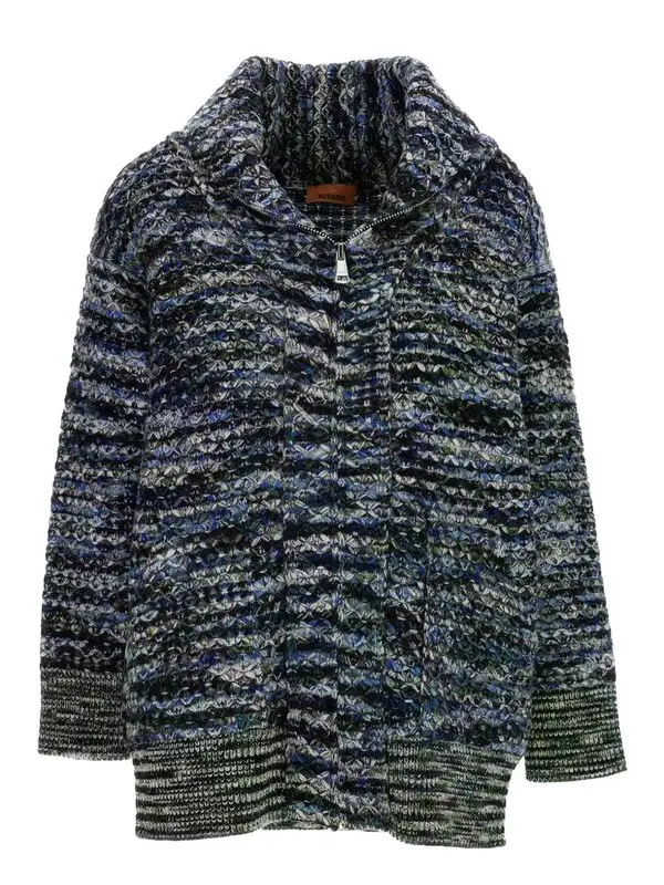 Missoni Patch-pocket Sweater - Blue