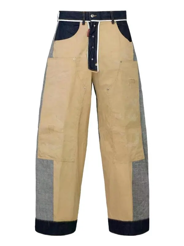 Dsquared2 Inside-out Wide Jeans - Grey