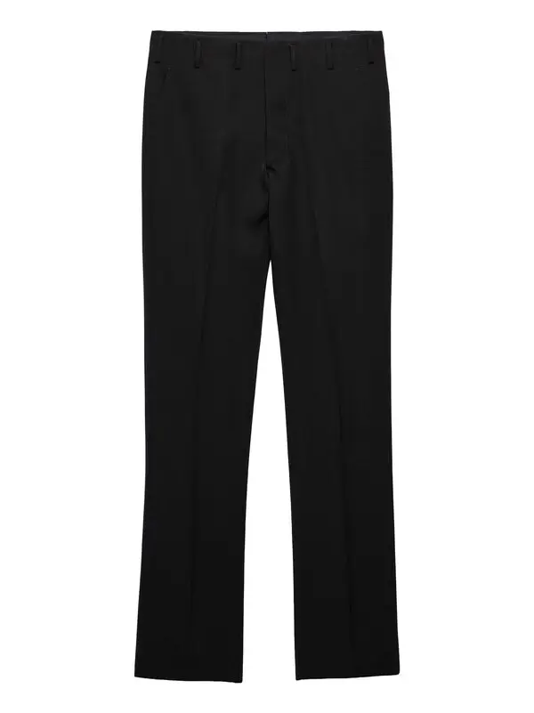Prada Wool Pants - Black