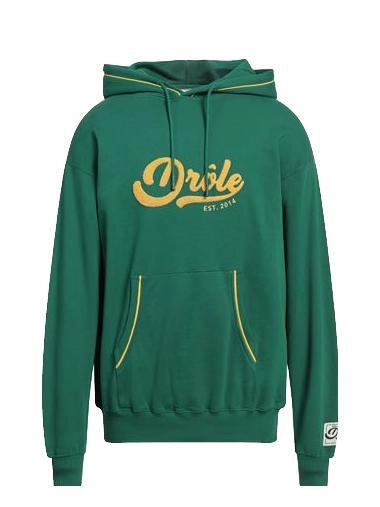 Drole De Monsieur Sweatshirt Size Cotton - Green
