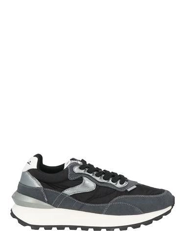 VOILE BLANCHE Sneakers Size Leather, Textile Fibers - Black