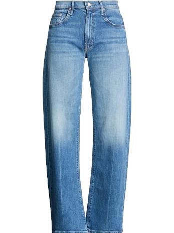 MOTHER Jeans Size Cotton, Elastane - Blue