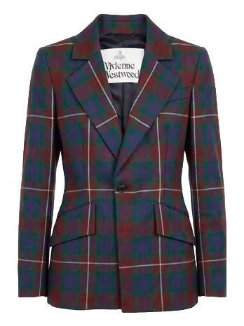 VIVIENNE WESTWOOD Blazer Size Virgin Wool - Blue