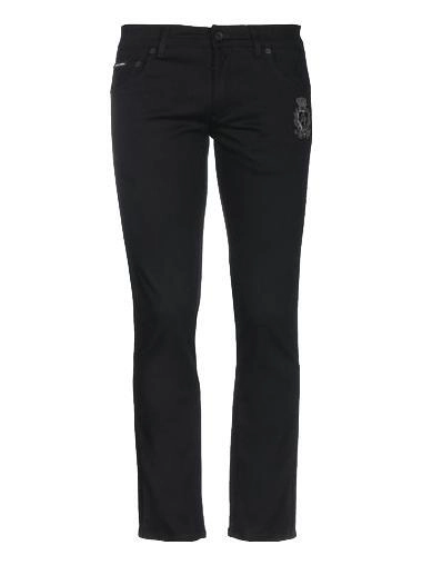 Dolce & Gabbana Jeans Size Cotton, Elastane, Brass, Viscose, Silk - Black