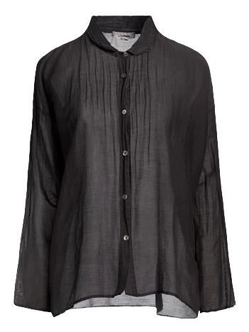 Crossley Shirt Size Cotton, Silk - Black